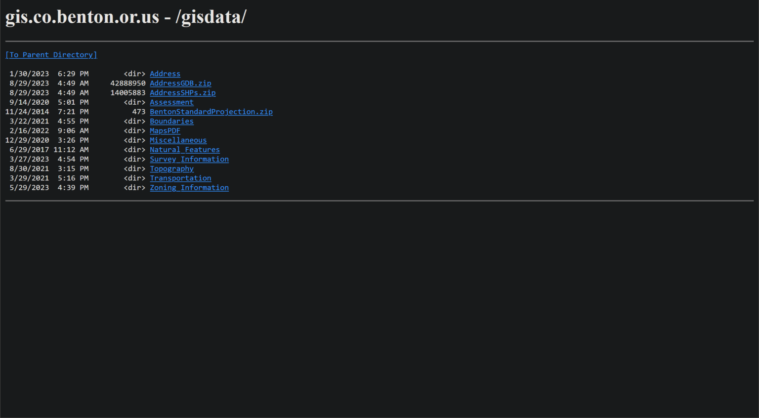 Home - Benton County GIS, Oregon